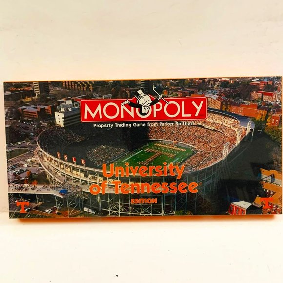 Hasbro | Games | Vintage Monopoly University Of Tennessee Edition Board ...